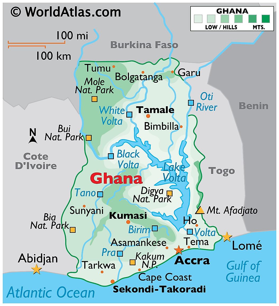B n N c Ghana Ghana Map Kh L n N m 2023 B n N c Ghana Ghana Map Kh L n N m 2023